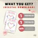 Roll a Heart Game for Valentine Party Game Printable Valentines ...