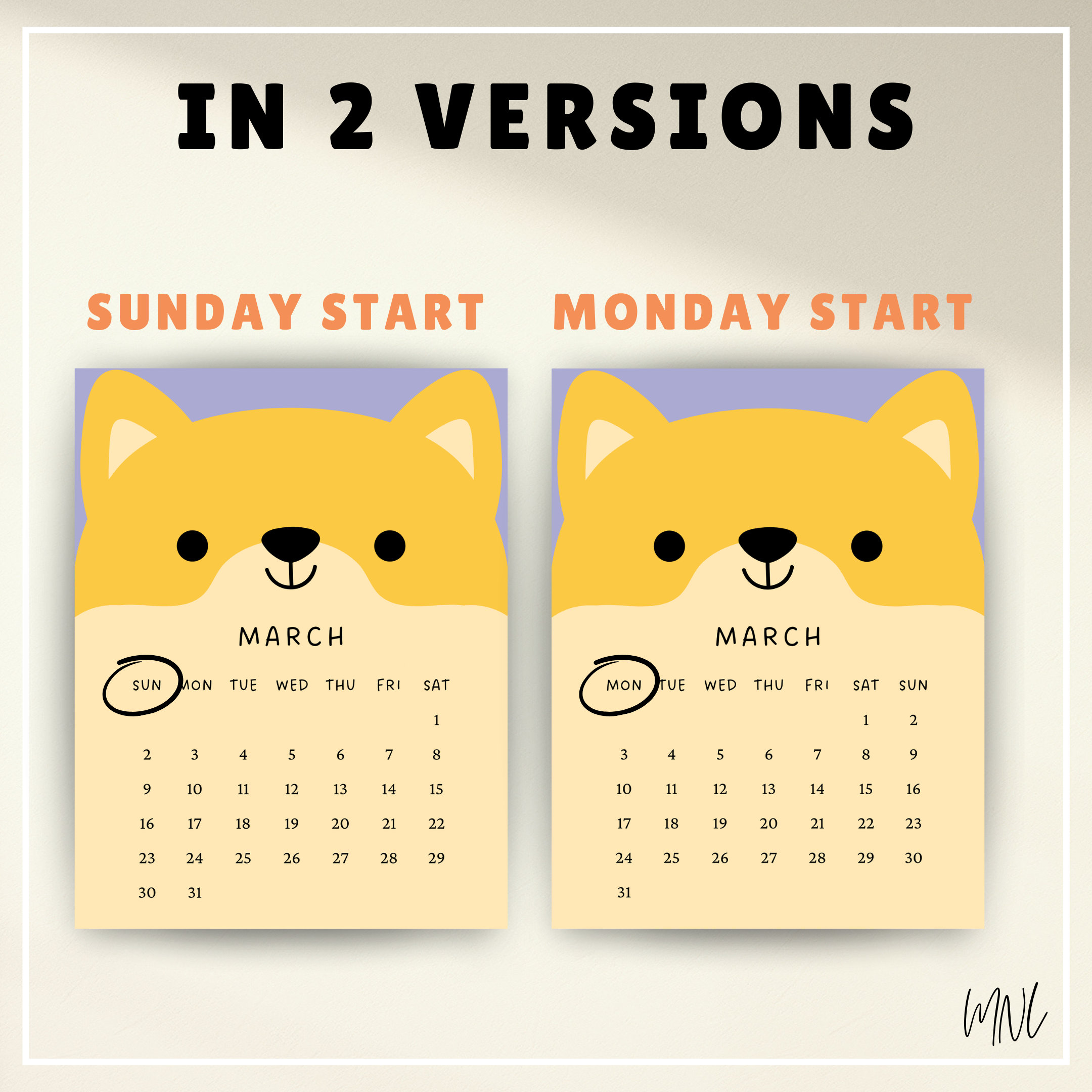 Printable Calendar 2025 for Kids Calendar 2025 Calendar Cute Calendar ...