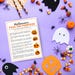 Pass the Pumpkin Halloween Party Game, Left Right Game for Halloween ...