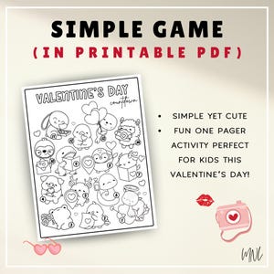 Valentine's Day Countdown Calendar Printable Advent Calendar Countdown ...