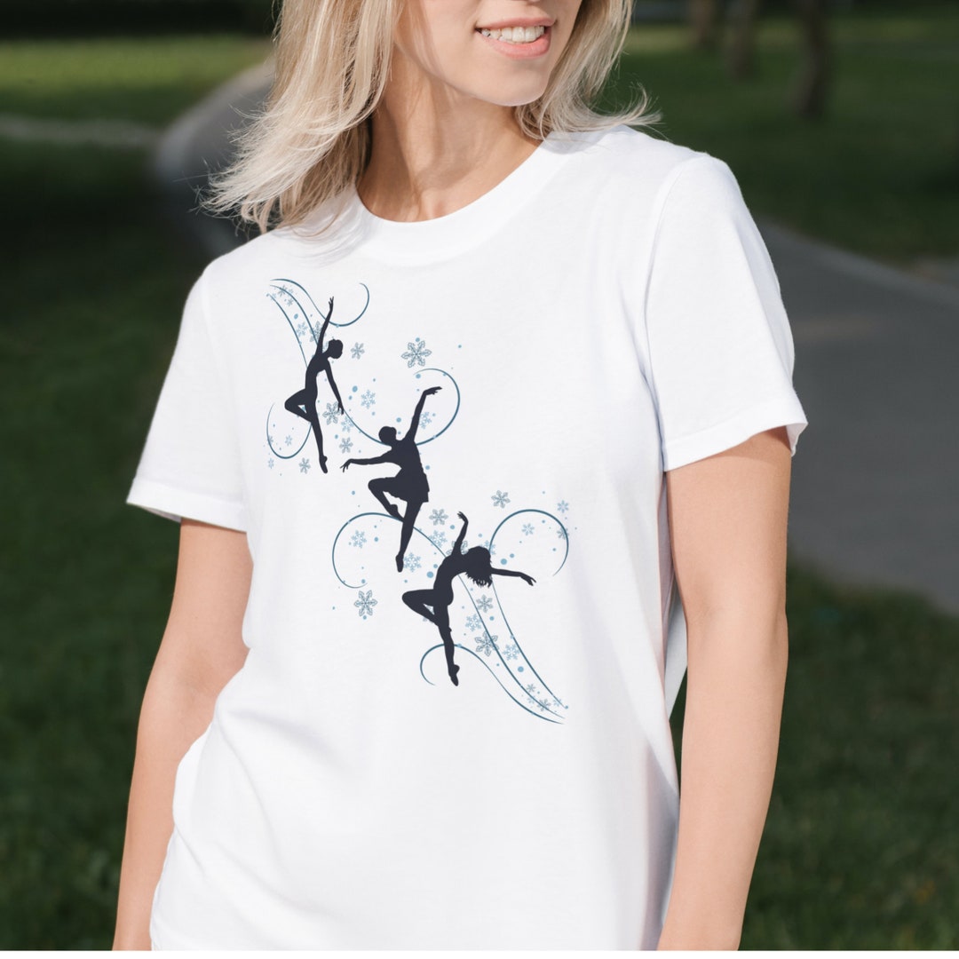 Silhouette Dancer Dancing in Winter Christmas Present - Etsy