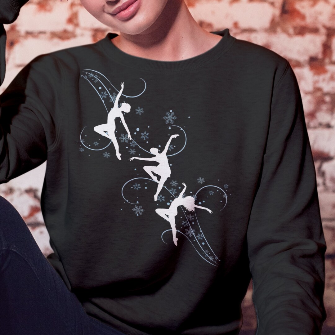 Silhouette Dancer Dancing in Winter Christmas Present - Etsy