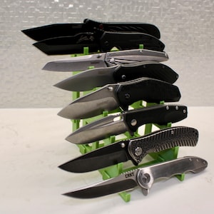 8 Banger EDC Knife Display Stand - Etsy