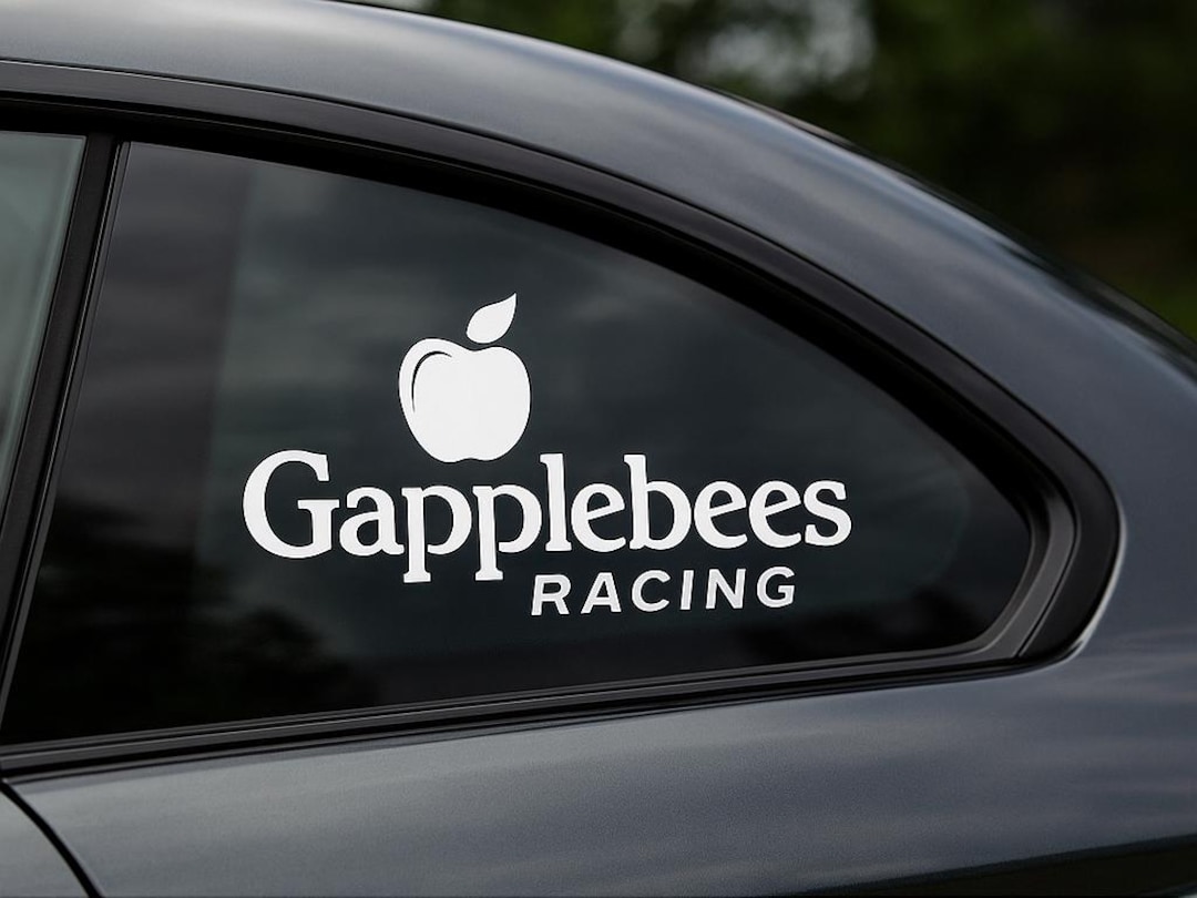 Gapplebees Racing Vinyl Car Decal - Funny JDM Drift Sticker - Etsy