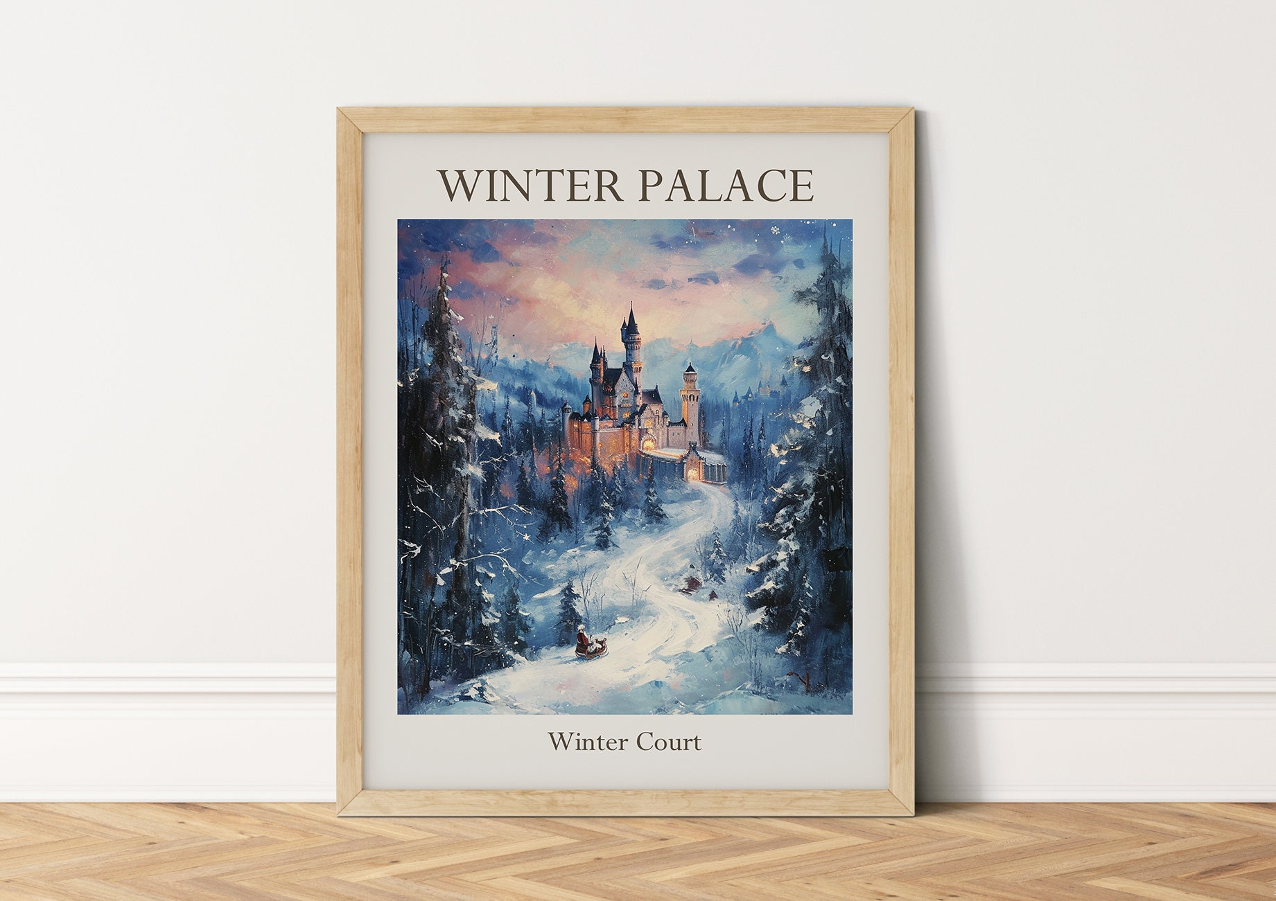 All 7 Prythian Courts Prints, Acotar Sarah J Maas Wall Art Booktok ...