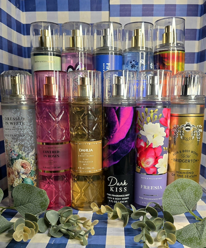 Bath and Body Works Body Spray, Choose Your Scent Body Mist, Hair Mist ...