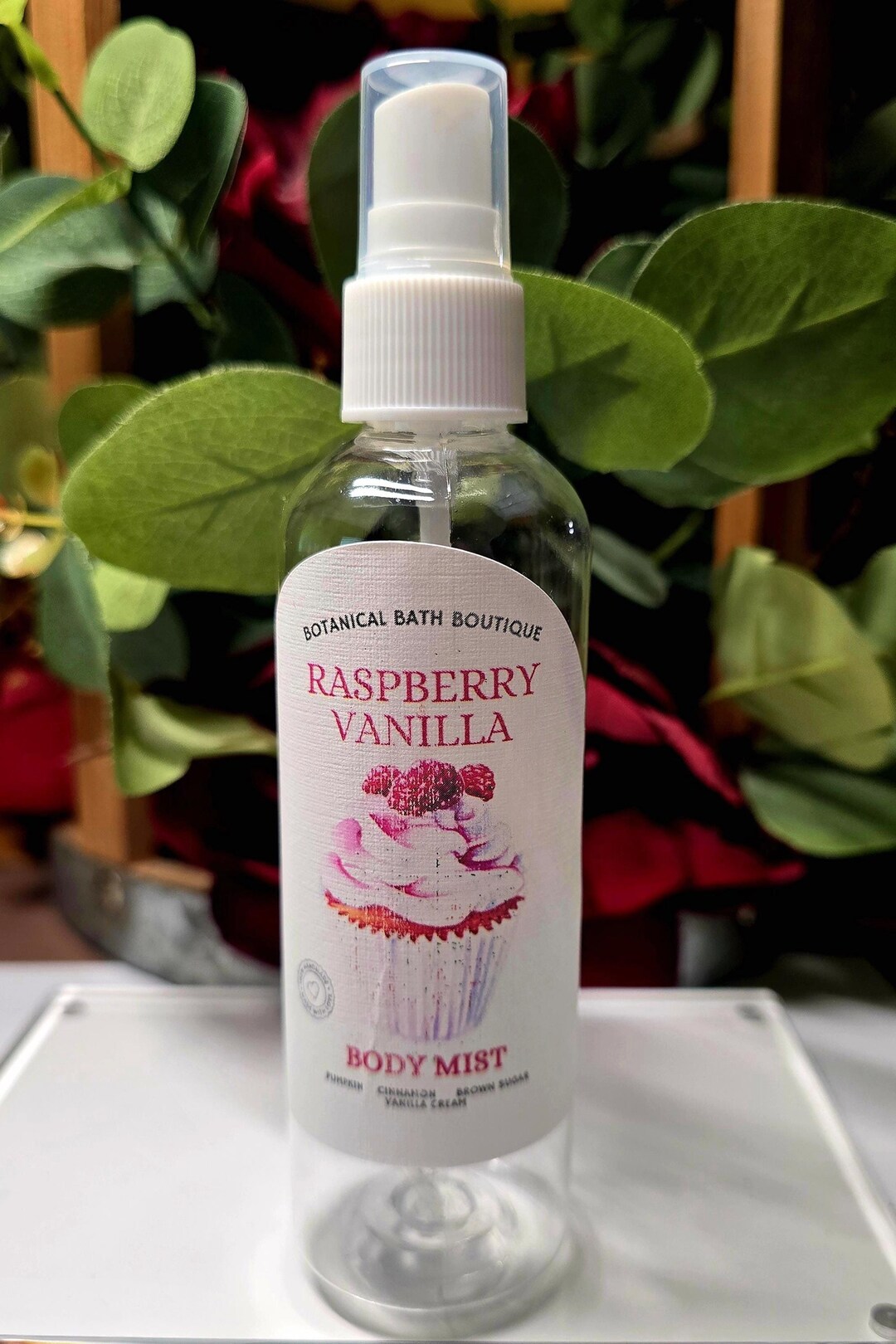 Raspberry Vanilla Luxury Body Mist Fragrance Spray Hair Mist Room & Car ...