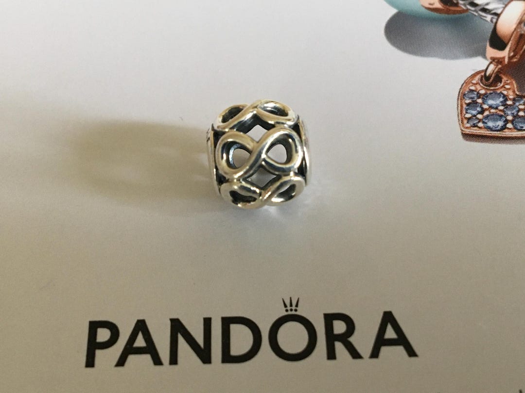Authentic Pandora Charm Infinity Pre-loved Pandora Charm Sterling ...