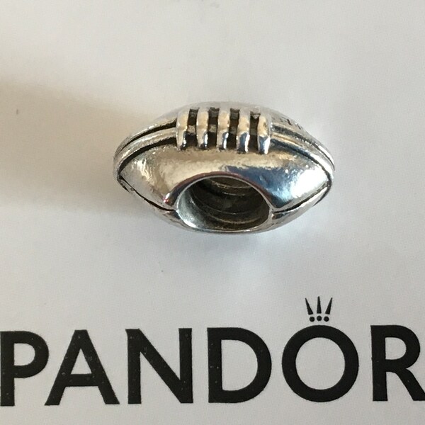 Authentic Pandora Football Charm - Etsy