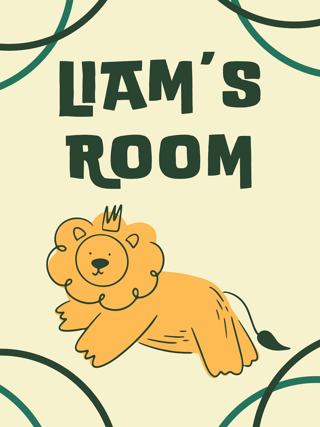 Customizable Name Posters for Kids - Etsy