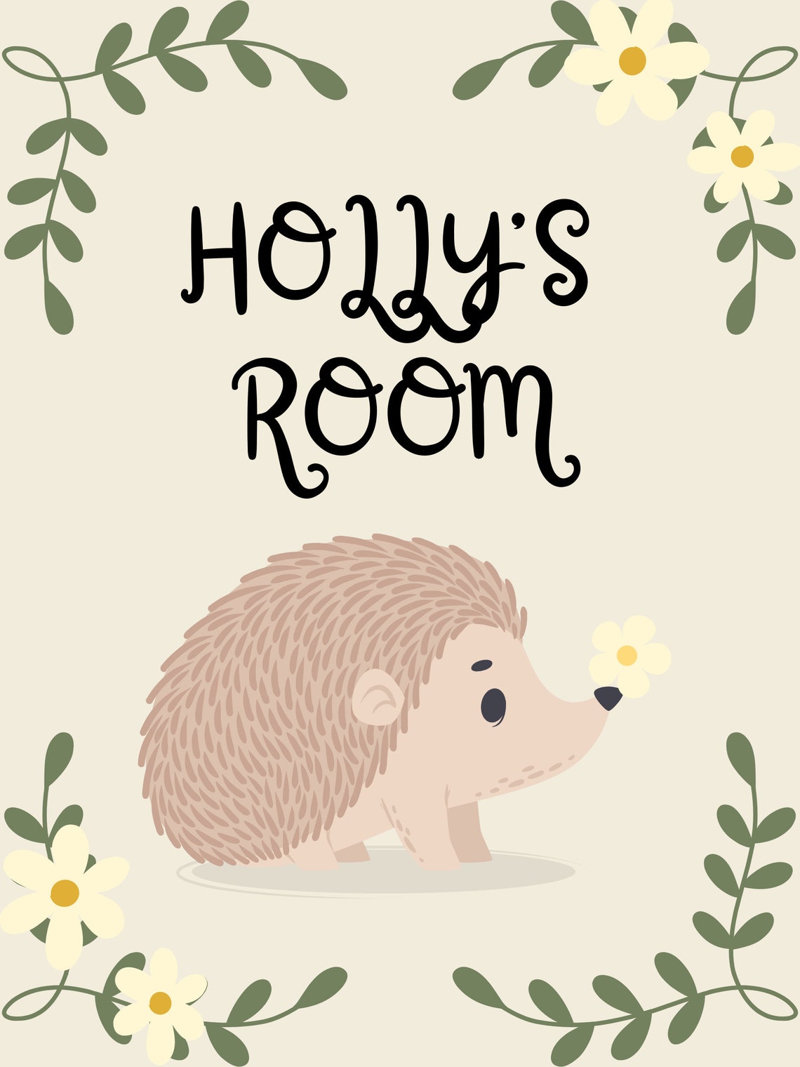 Customizable Name Posters for Kids - Etsy