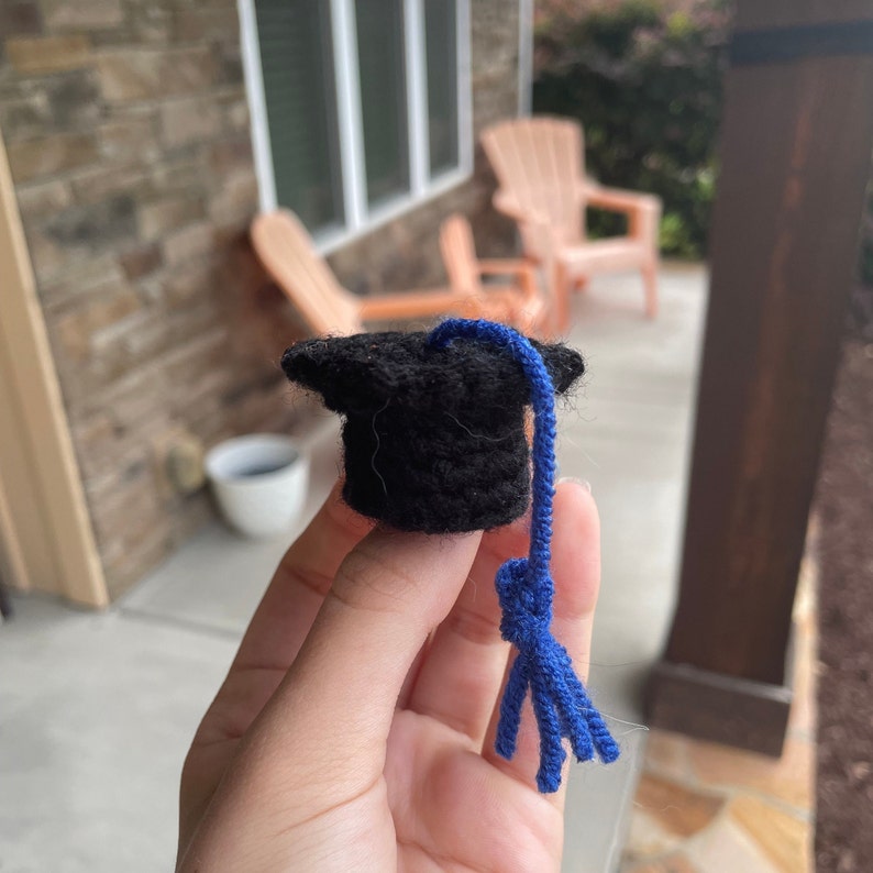 Mini Graduation Cap, Crochet Graduation Cap, Mini Cap, Barbie ...