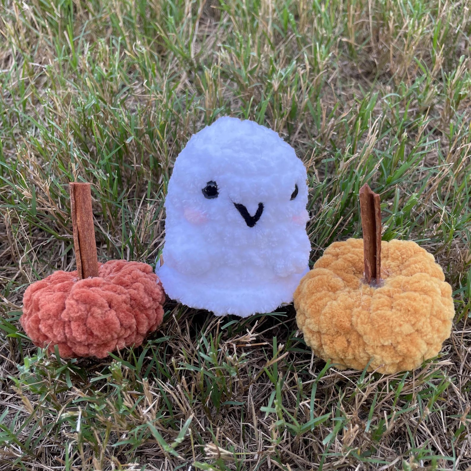 Mini Fall Bundle, Mini Ghost, Mini Pumpkins, Fall Decor, Fall Plush ...