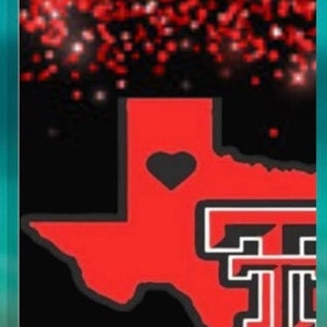 Texas Tech 20 Oz Skinny Tumbler Sublimation Design - Etsy