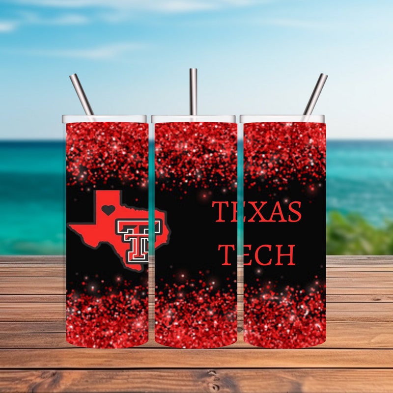 Custom Texas Tech Tumbler - Etsy