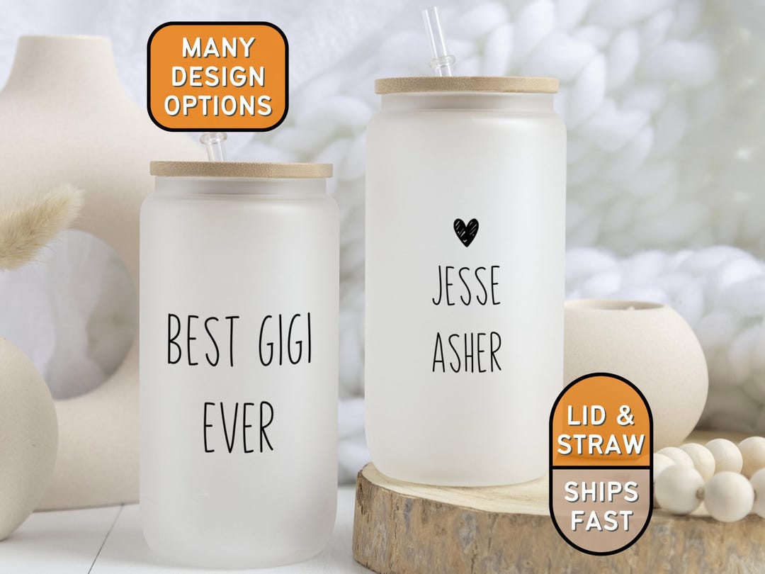 Best Gigi Glass Cup Personalized Best Gigi Cup Gift for Mother's Day ...