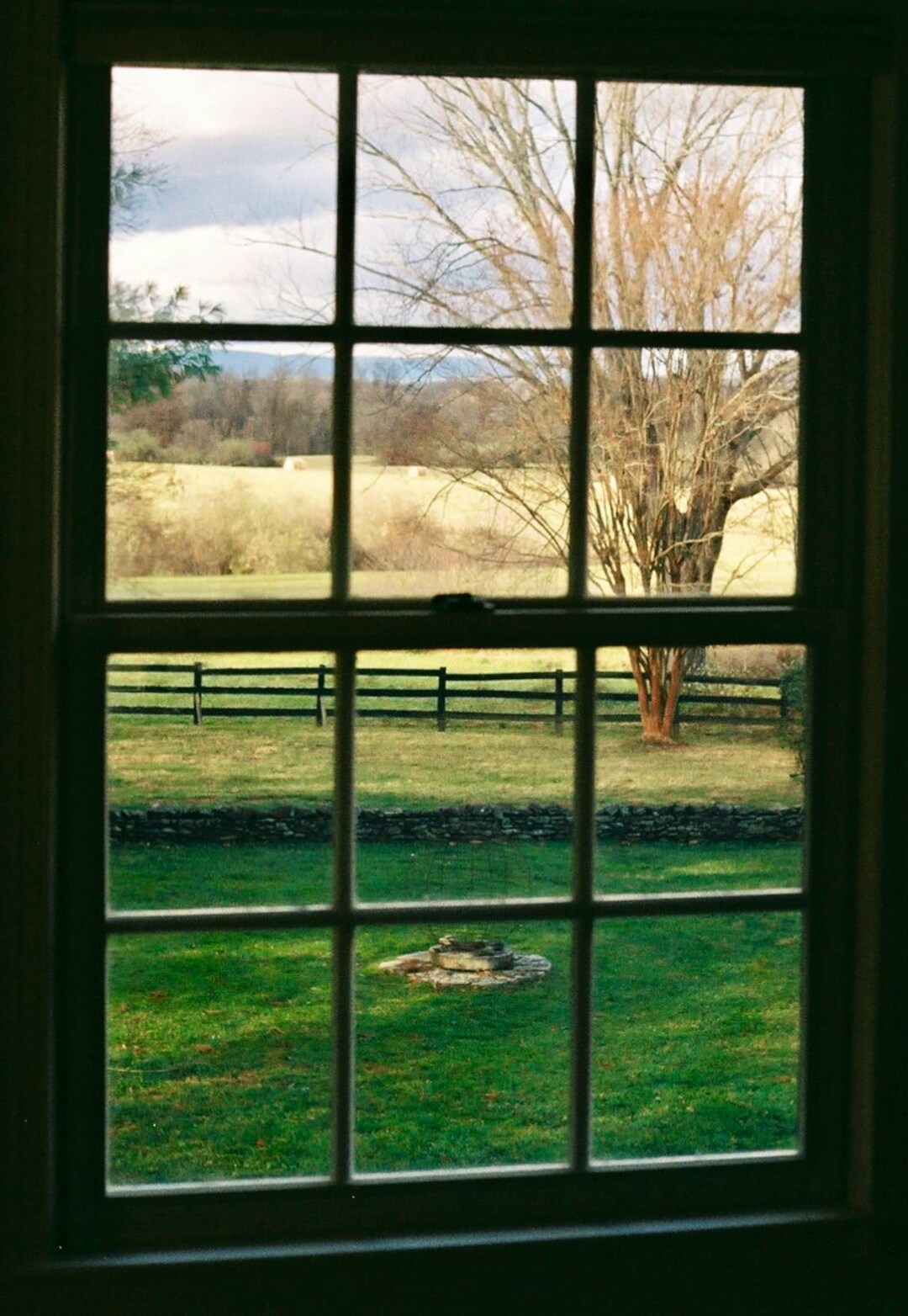 Farm View Through the Window | Film Photo - Etsy