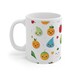 Cute Smiling Happy Fruit Friends Ceramic Coffee Mug 11oz - Etsy