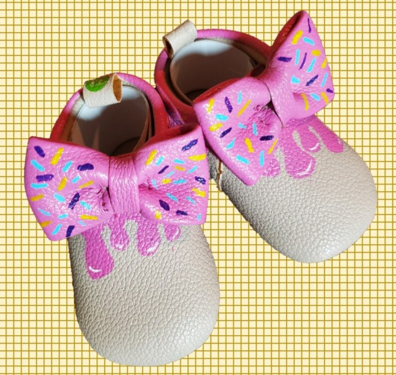 Baby Mocassin Crib Shoes - Etsy