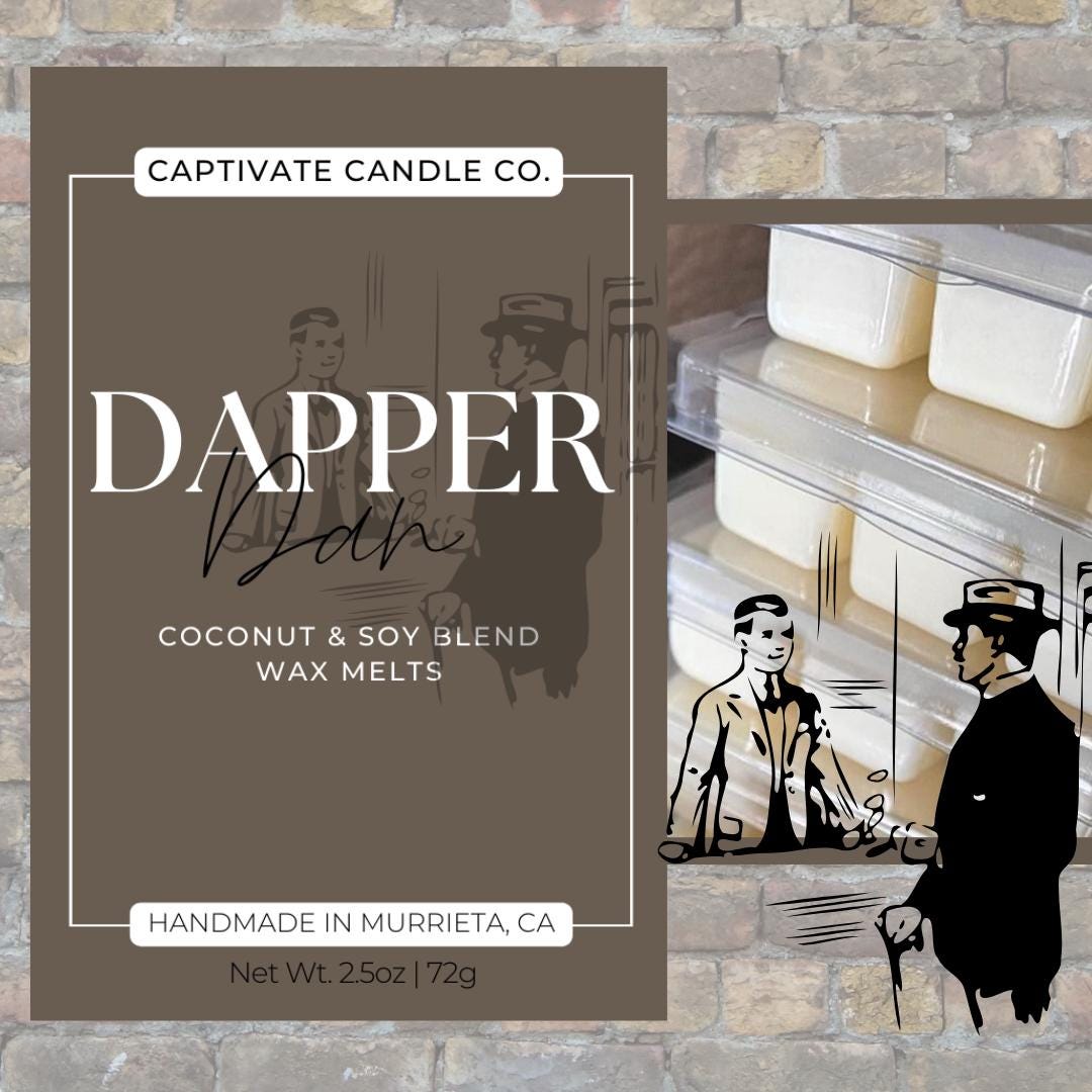 Dapper Dan: Wax Melt - Etsy
