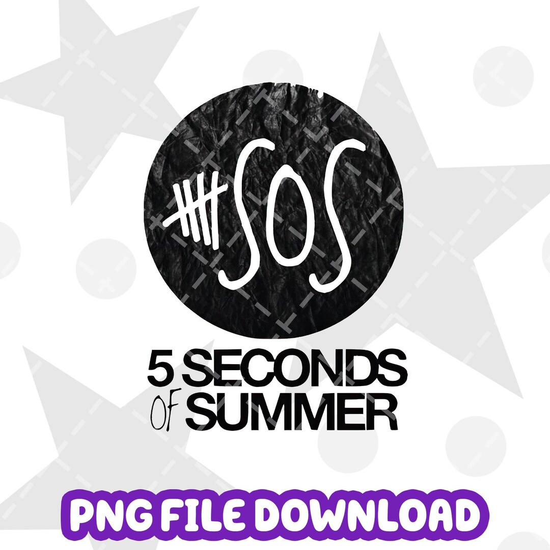 5SOS Logo Png for Fan to Print5sos Merch 5SOS Shirt 5 - Etsy