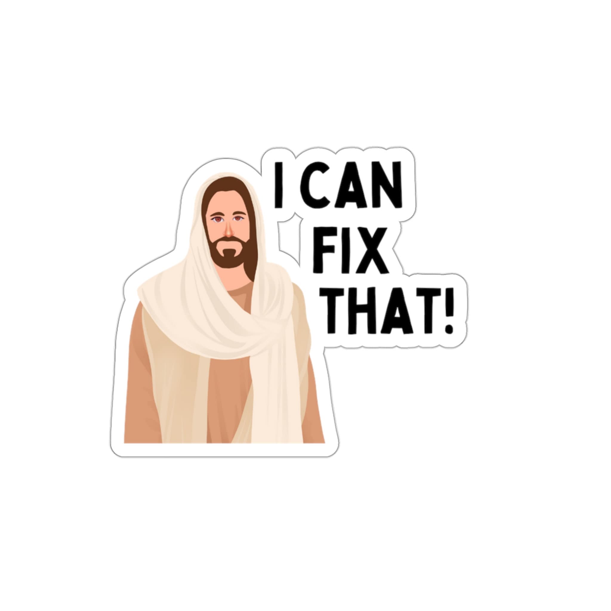 Jesus Can Fix That Sticker Jesus 2024 God Stickers - Etsy
