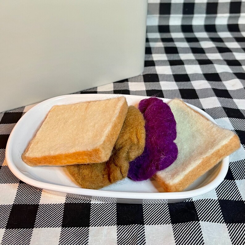 Sandwich Sets Felt Play Food, Kitchen, Montessori, Sensory Friendly ...
