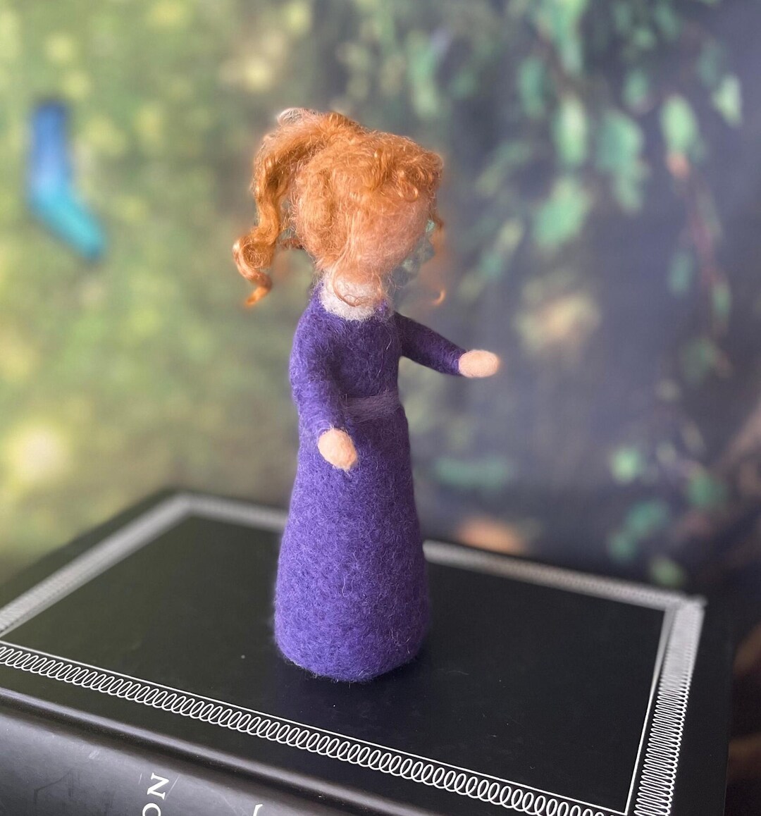 Story Doll - Classic Girl. Needle Felted, Wool, Handmade, Poseable ...