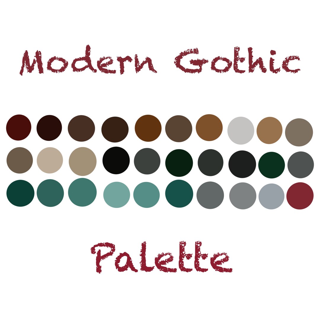 Digital Color Palette Procreate Digital Color Palette Art Digital Tools ...
