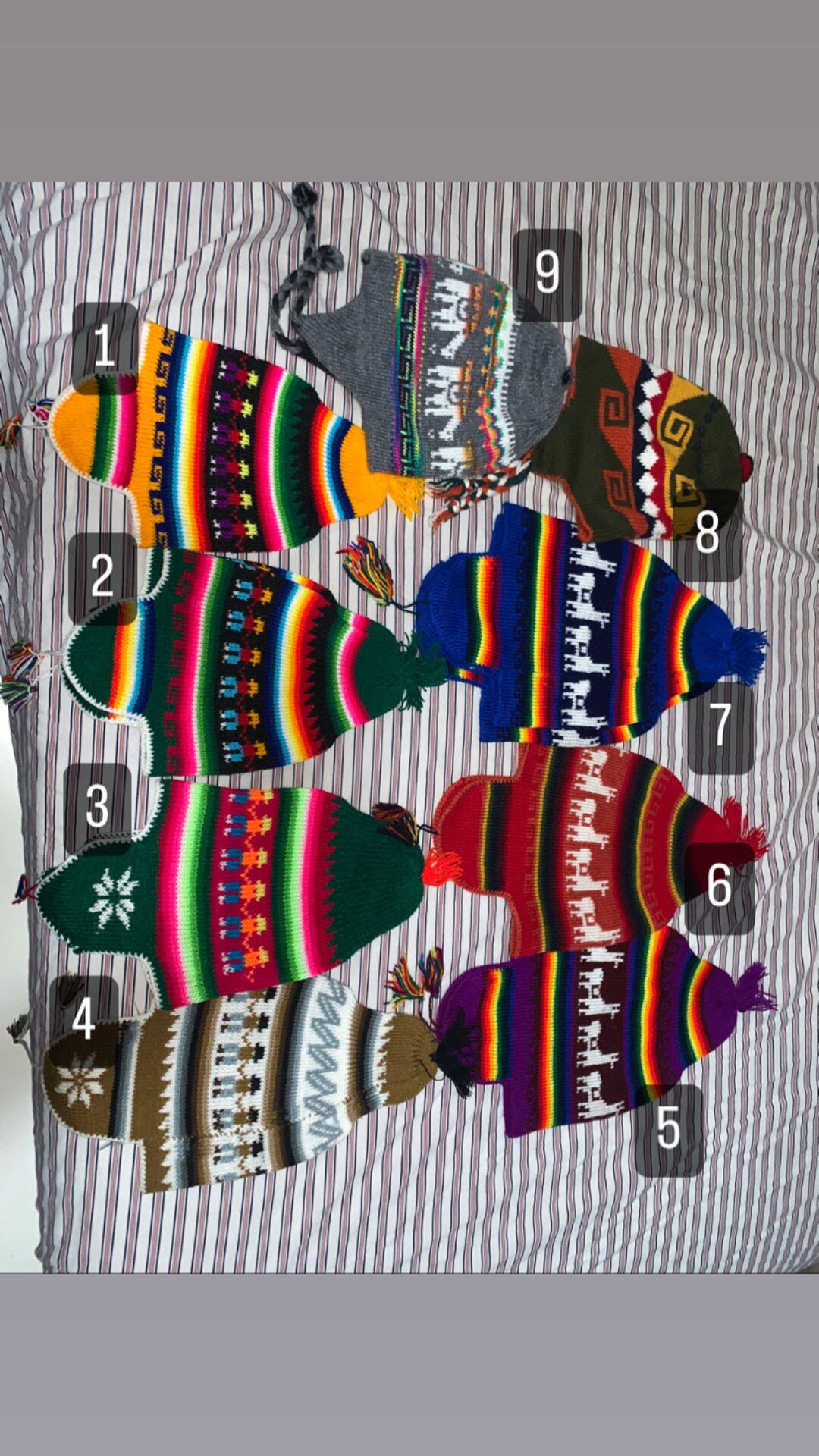 Authentic Bolivian Andean Hat Hand Knit *READ DESCRIPTION* - Etsy