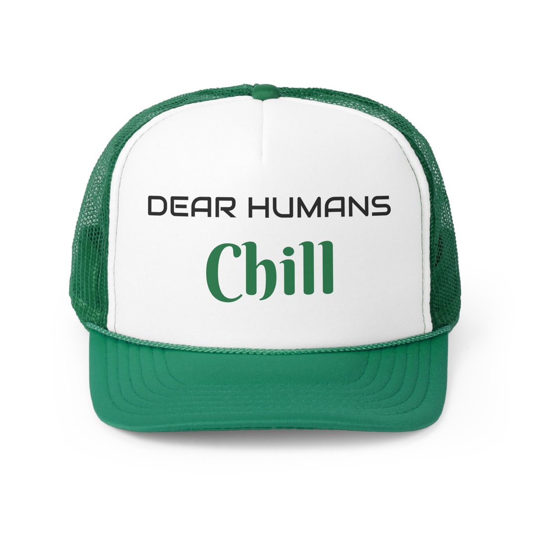 Dear Humans Trucker Caps - Etsy