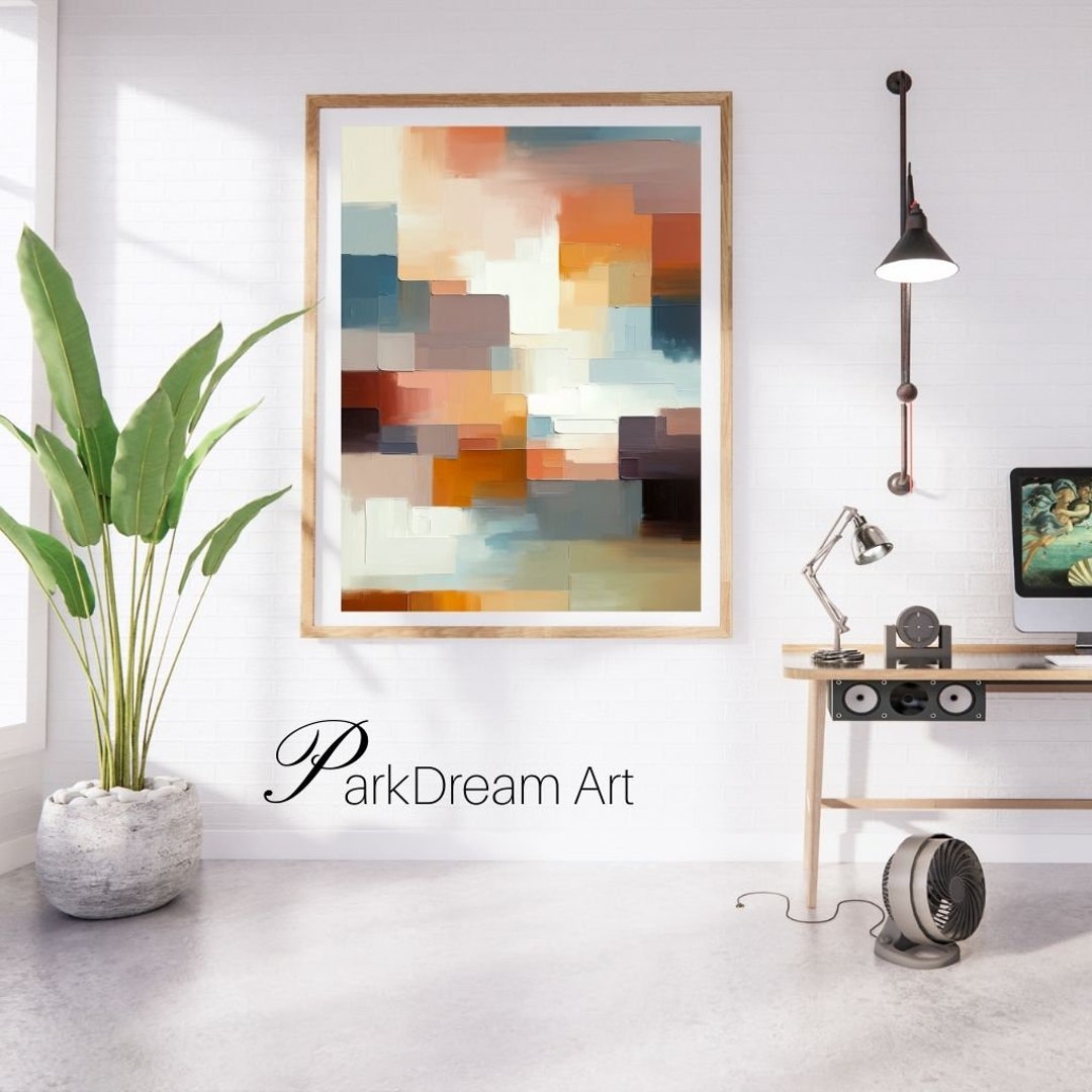 Printable Simple Design Square ,abstract Wall Art,art Print,oil ...