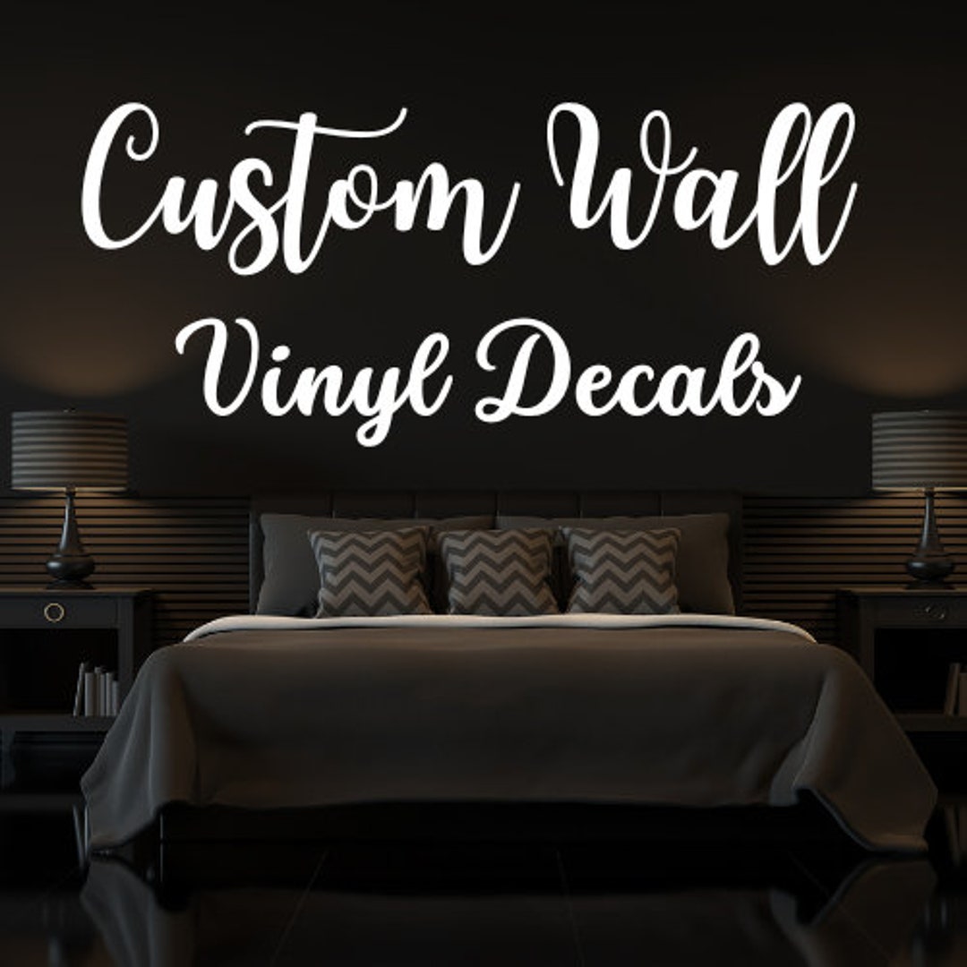 Wall Decals, Wall Stickers Custom Wall Stickers, Wall Decor, Livingroom ...