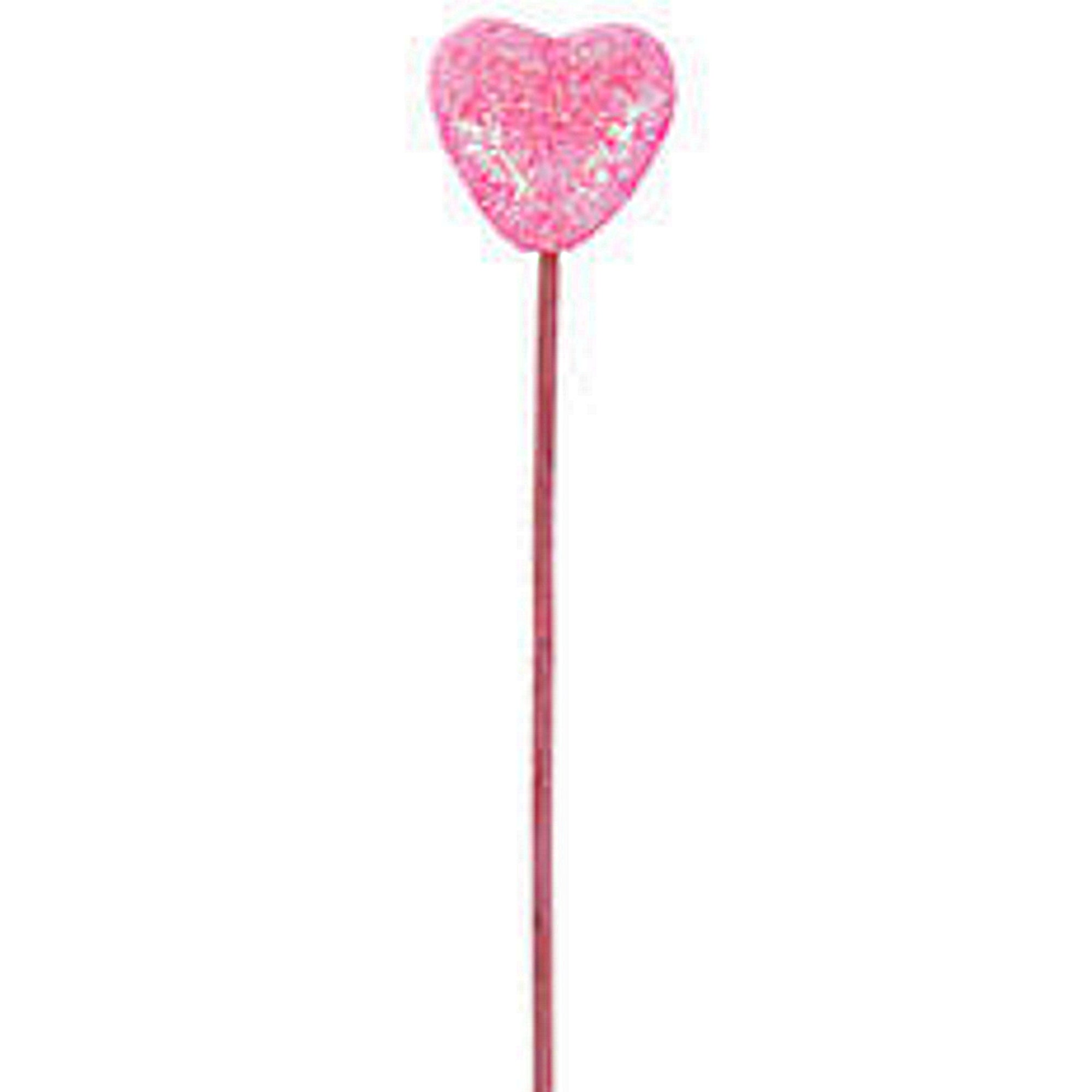Pink Glitter Heart Picks set of 8 - Etsy