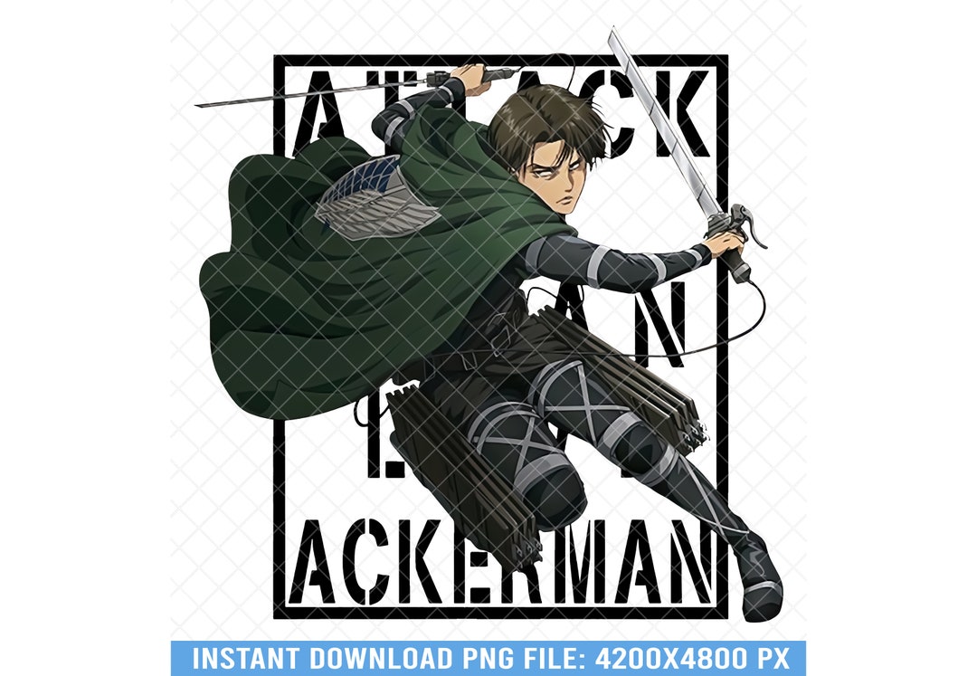 AOT Levi Angry Png Levi Angry Ackerman Png Anime Manga Png - Etsy