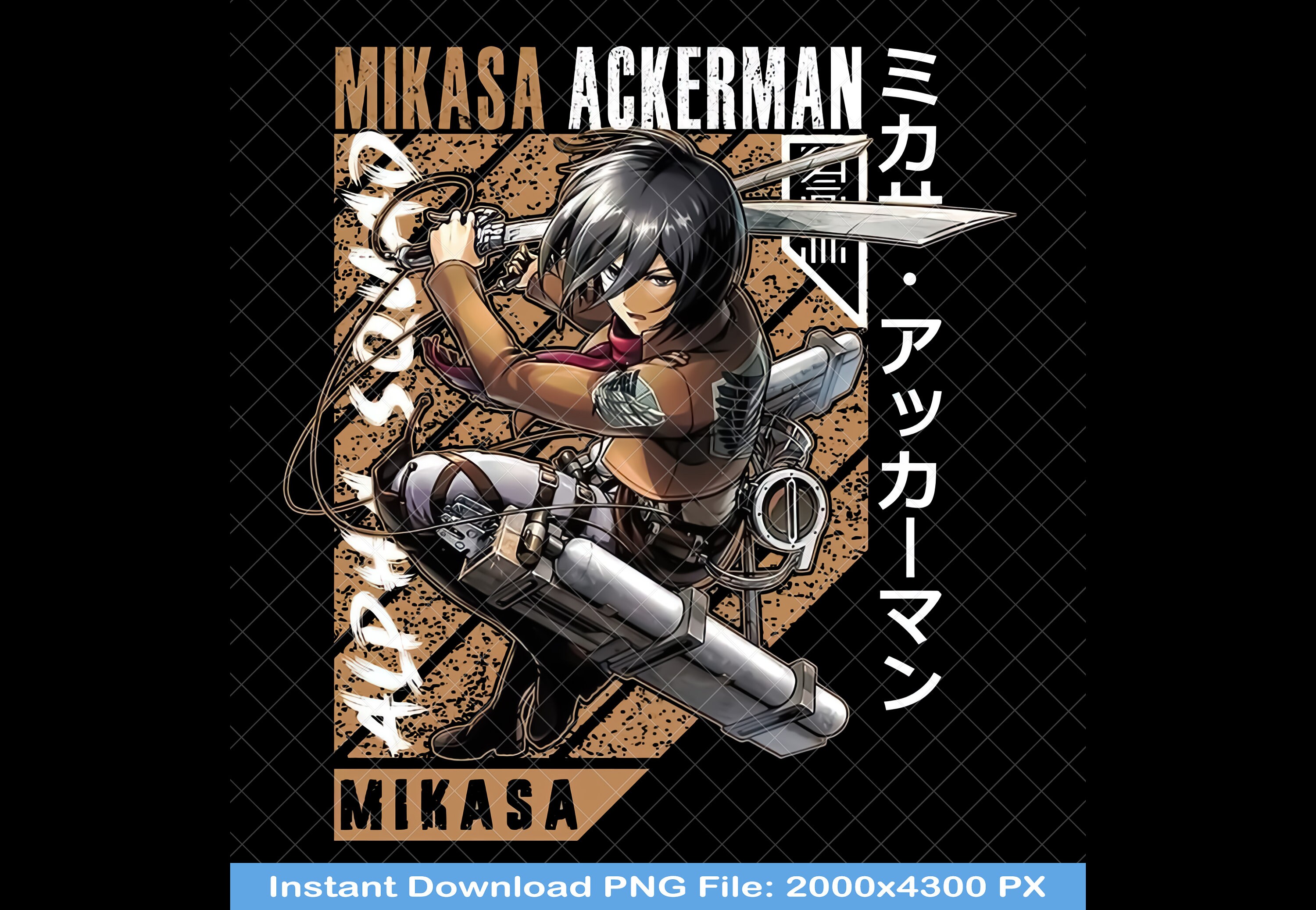 Mikasa Ackerman Manga Abs