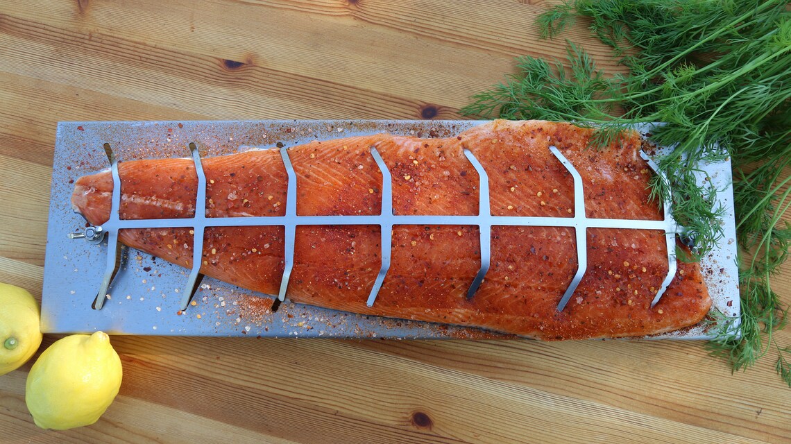 Salmon Flame Board - Best Gift for Any Occasion: Wedding, Foodies ...