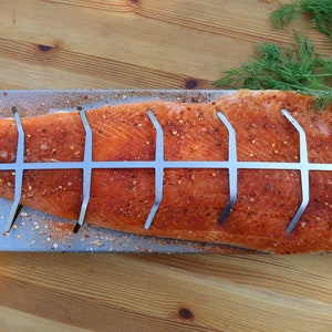Salmon Flame Board - Best Gift for Any Occasion: Wedding, Foodies ...