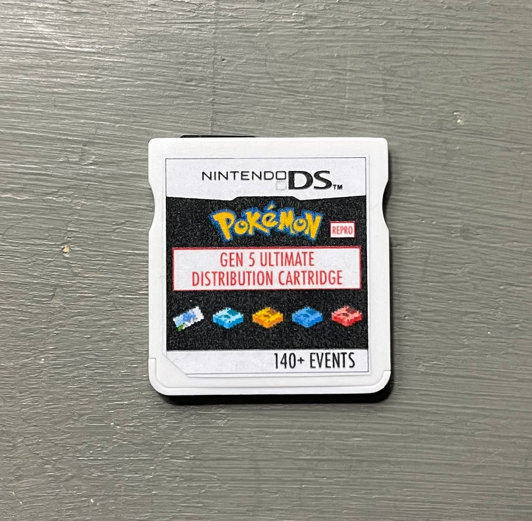 Pokemon Gen 5 Ultimate Event Distribution Cartridge 140 Events B/W/B2 ...