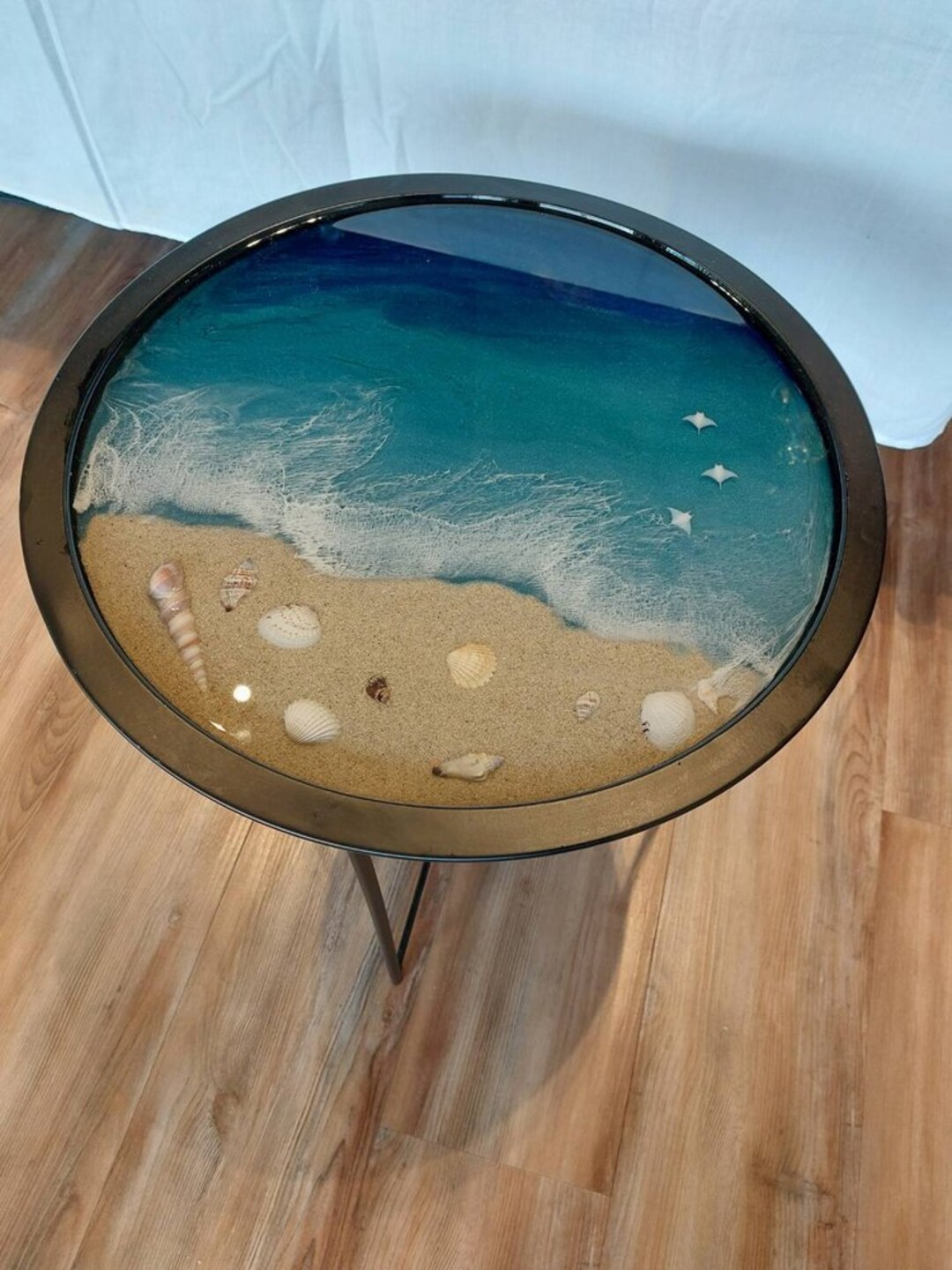 Resin Table With Ocean Theme - Etsy