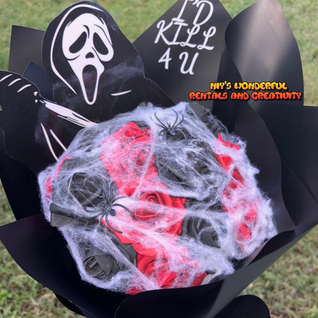 Spooky Flower Bouquets - Etsy