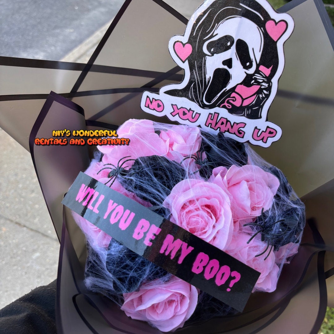 Spooky Flower Bouquets - Etsy