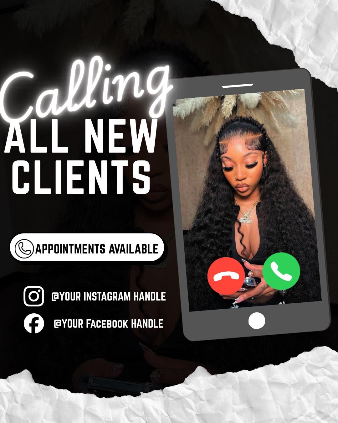 New Client Booking Template - Etsy