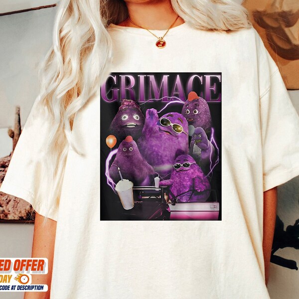 Mcdonalds Grimace Shirt - Etsy