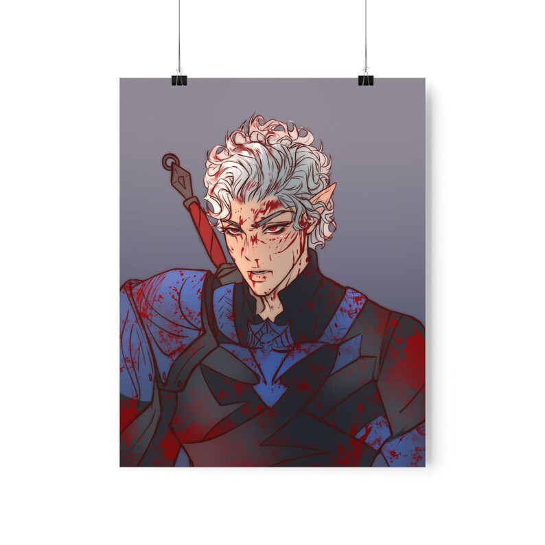 Astarion Armor Print - Etsy
