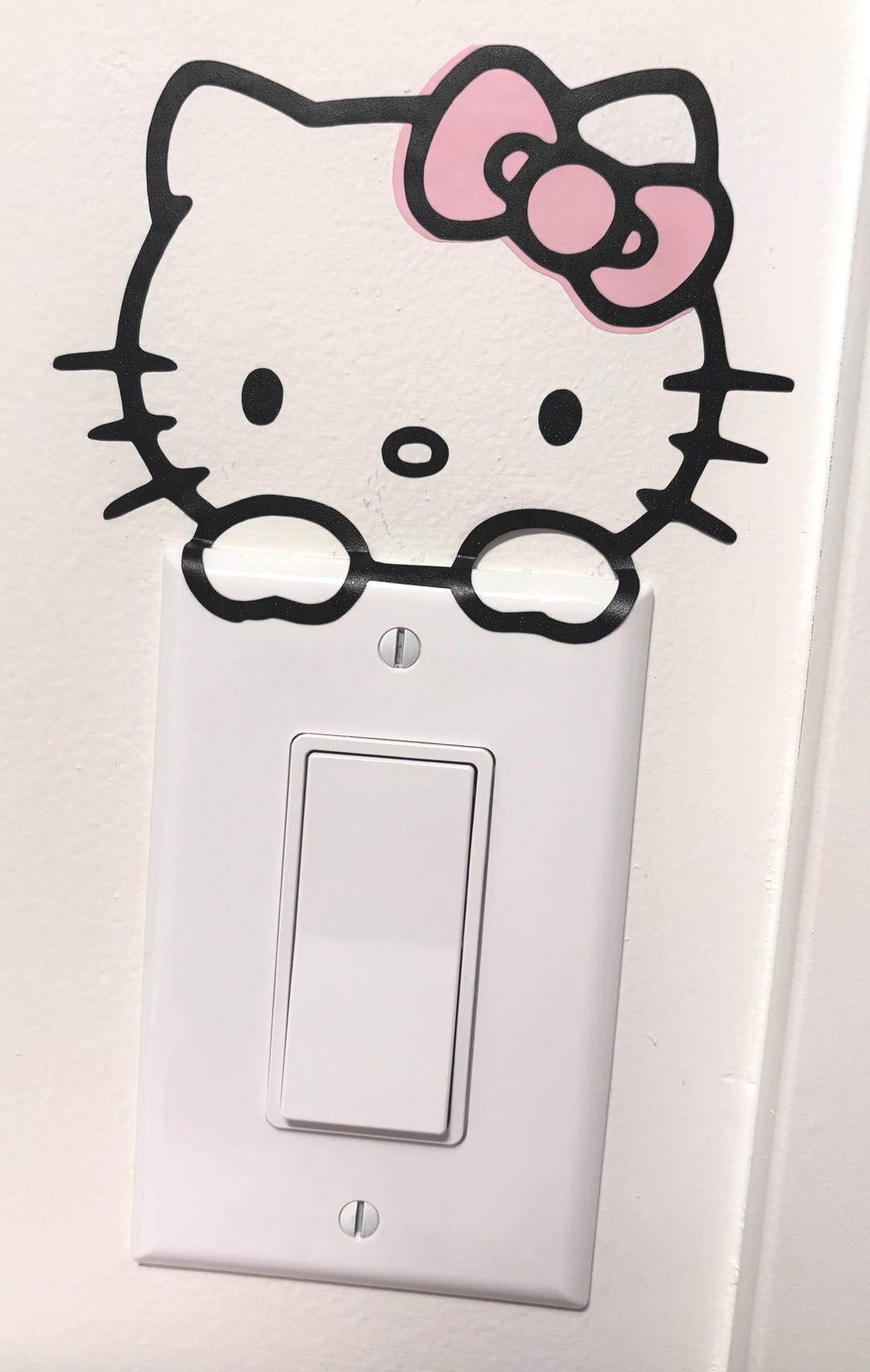 Hello Kitty Light Switch Cover