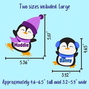Penguin Classroom Name Tags, Winter Penguin Student Desk Labels, Winter ...