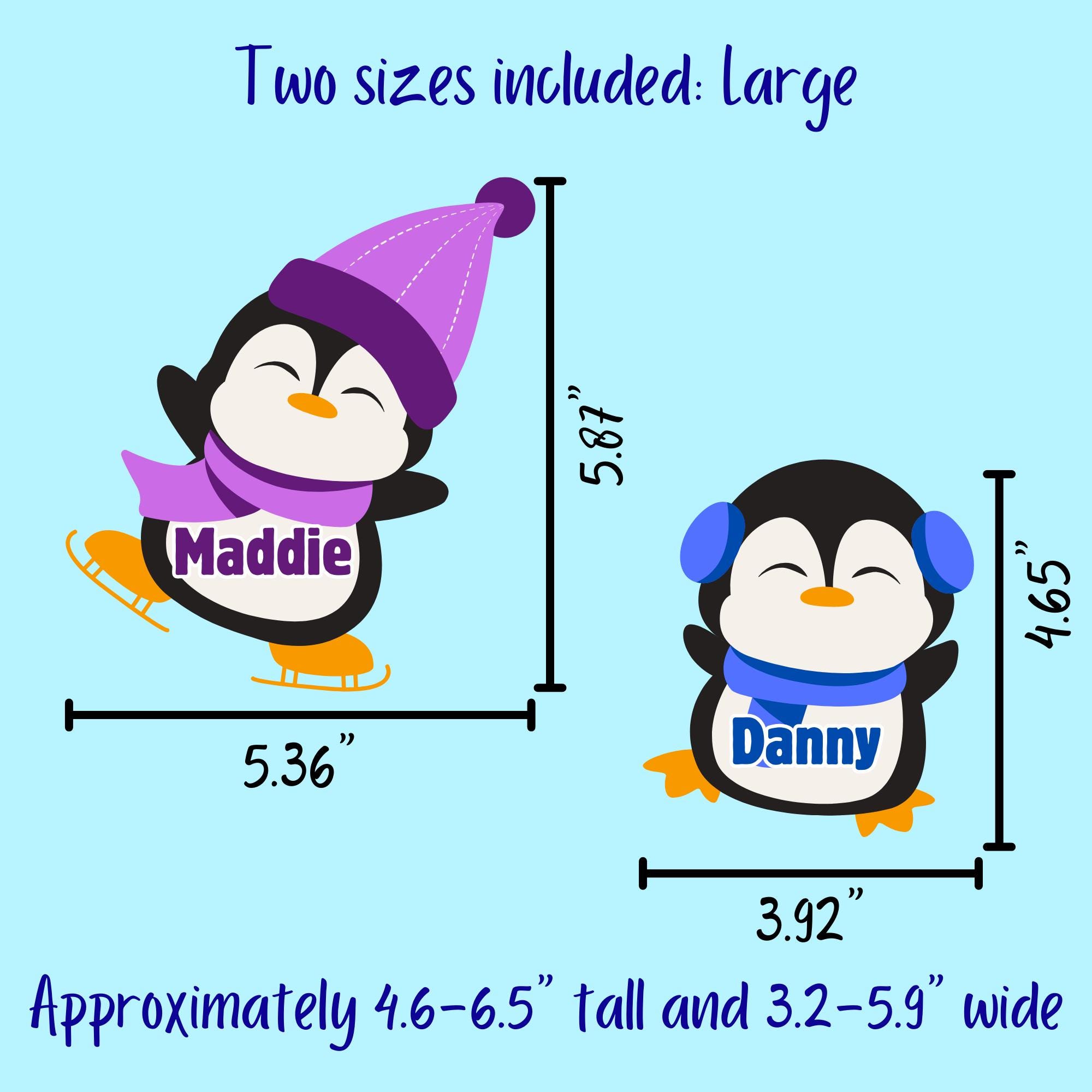 Penguin Classroom Name Tags, Winter Penguin Student Desk Labels, Winter ...