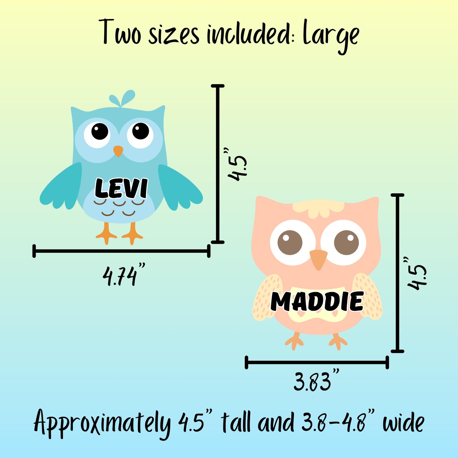 Owl Classroom Name Tags, Owl Student Desk Labels, Cute Locker Labels ...