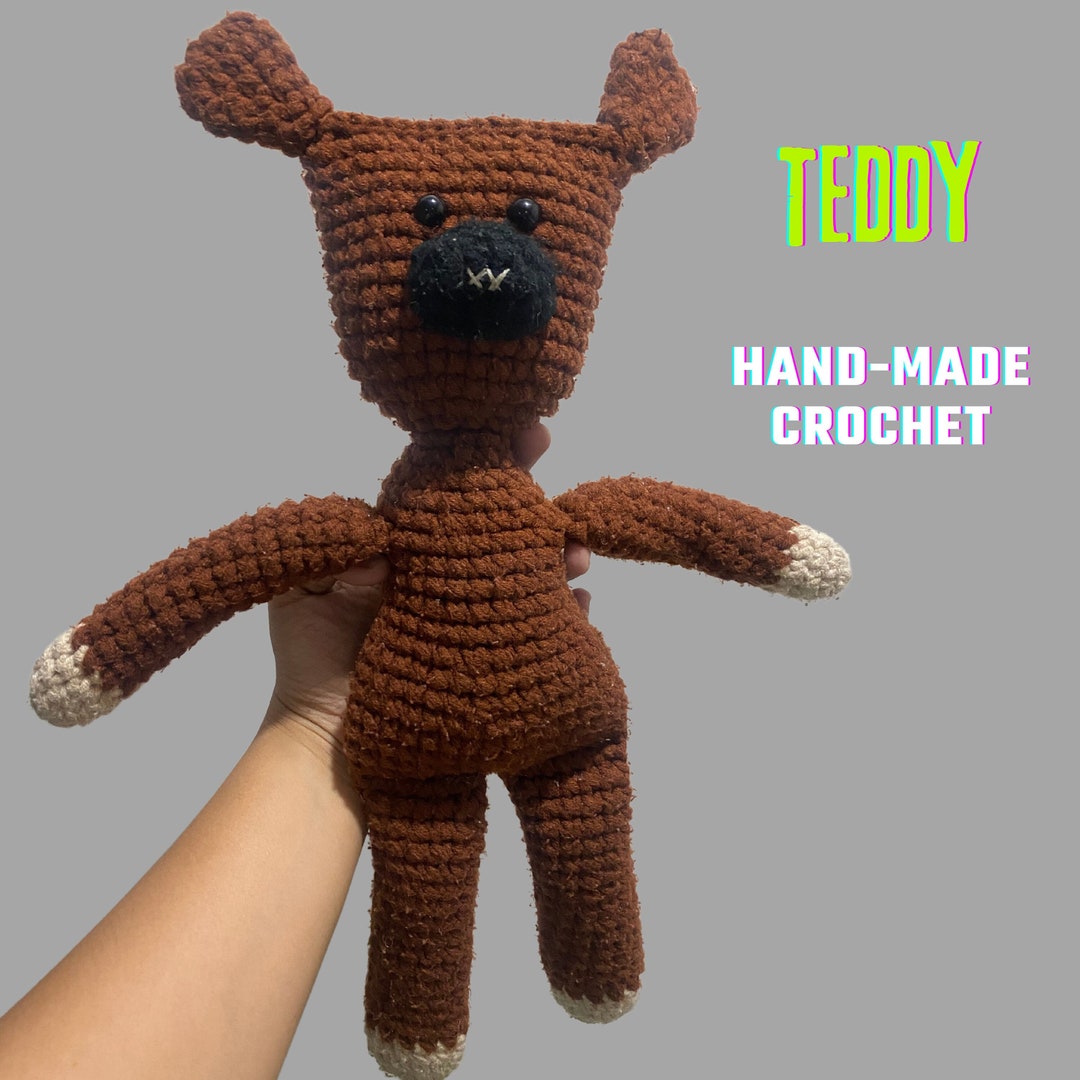 Teddy Crochet Mr. Bean Crochet Amigurumi Crochet Unique - Etsy